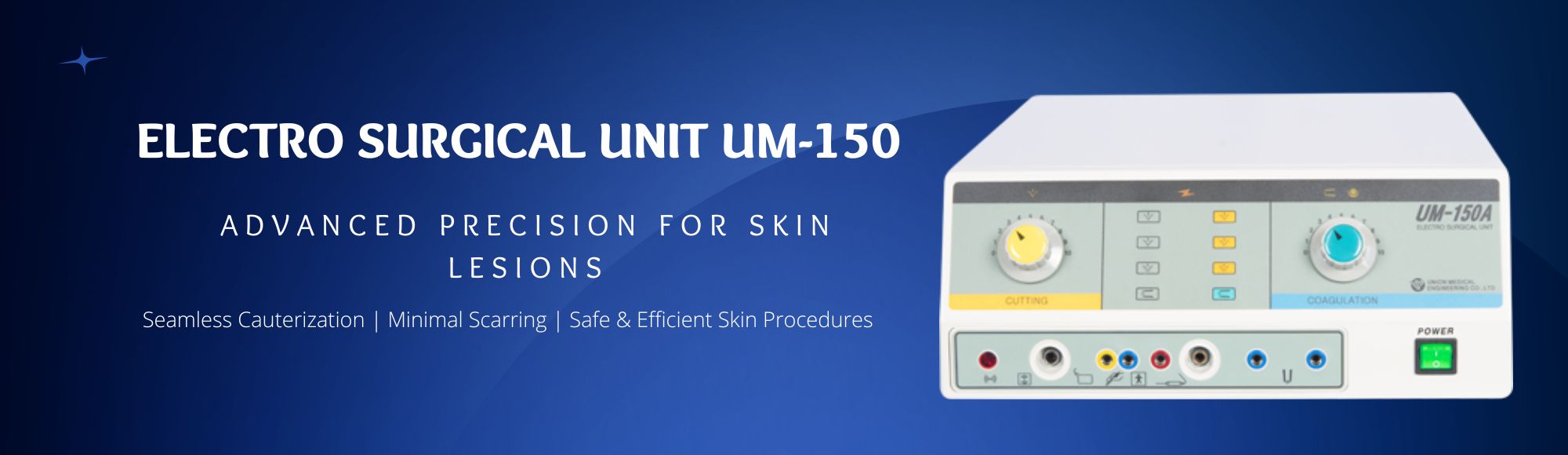 Electro Surgical Unit UM-150A – Tech Cosmodermago