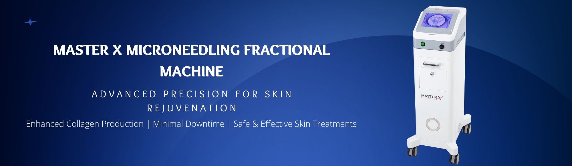 Master X Micro needling fractional Machine – Tech Cosmodermago